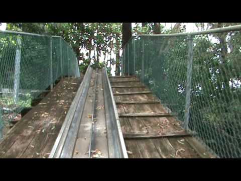 TOBOGIN SLIDE - Coffs Harbour - Big Banana - YouTube