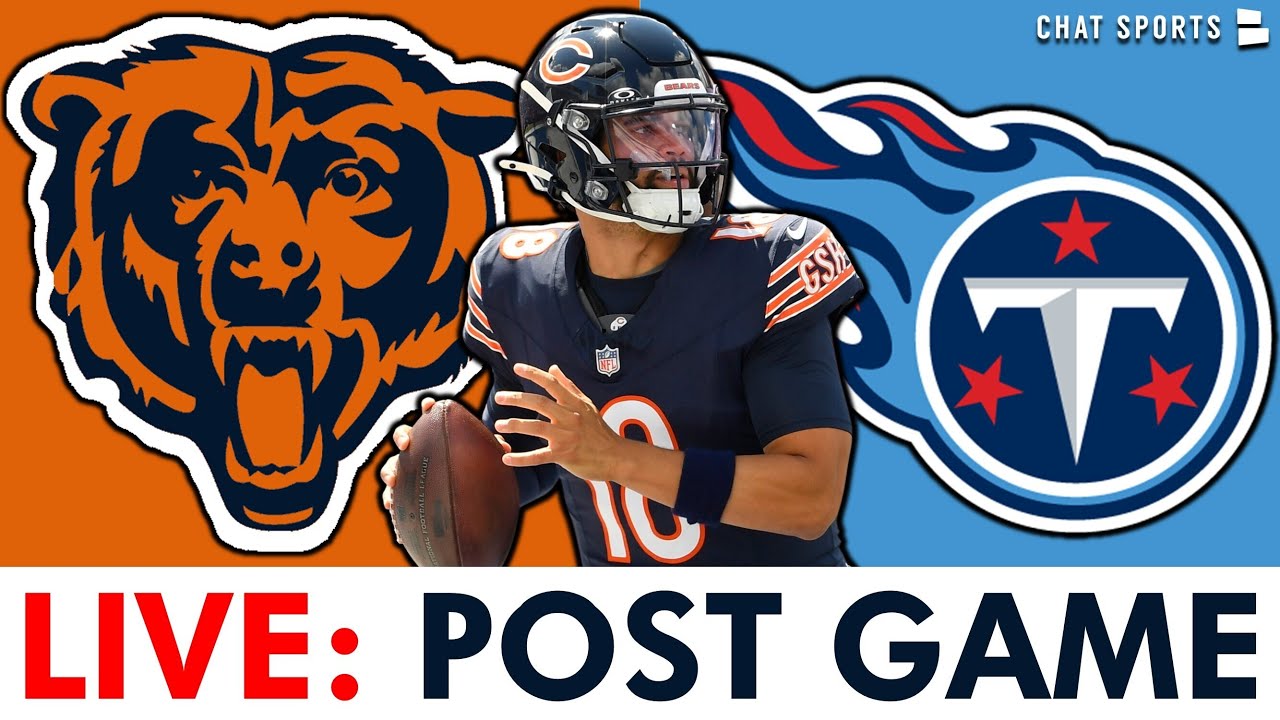 Chicago Bears vs Tennessee Titans LIVE Post Game w/ Harrison Graham ...
