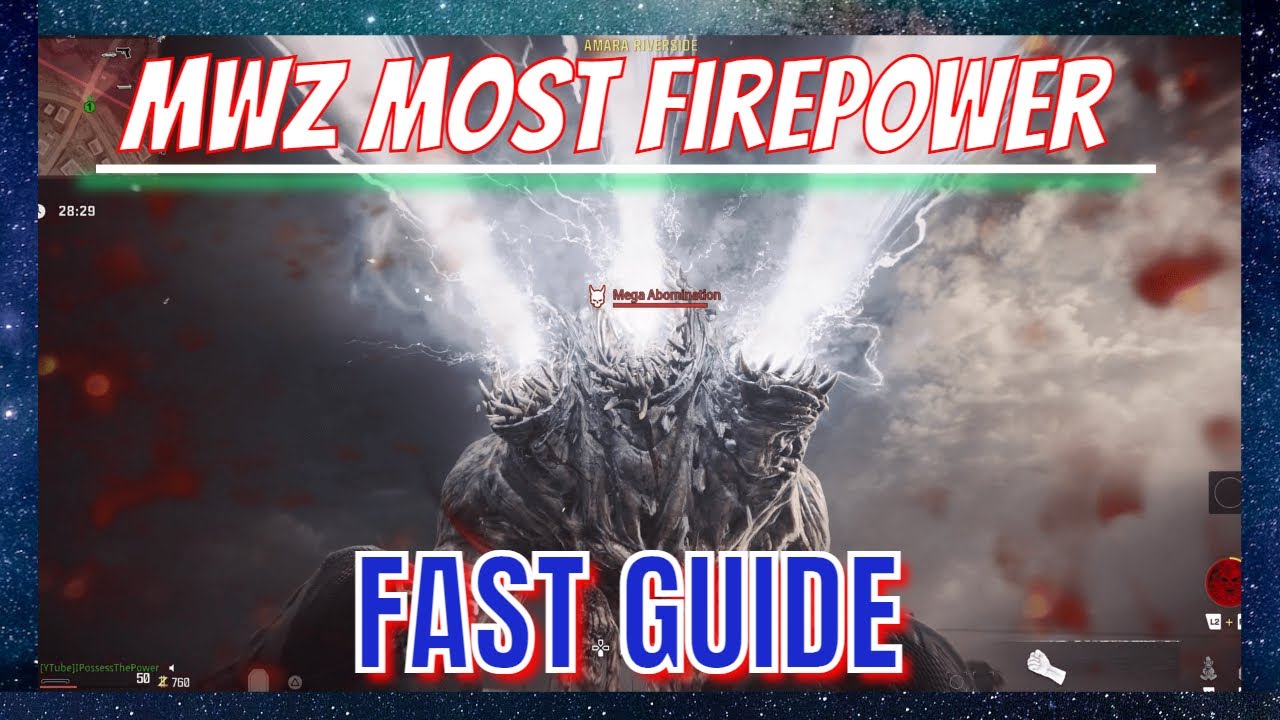 MWZ How to complete *MOST FIREPOWER* Act 3, Tier 2 Mission!! - YouTube