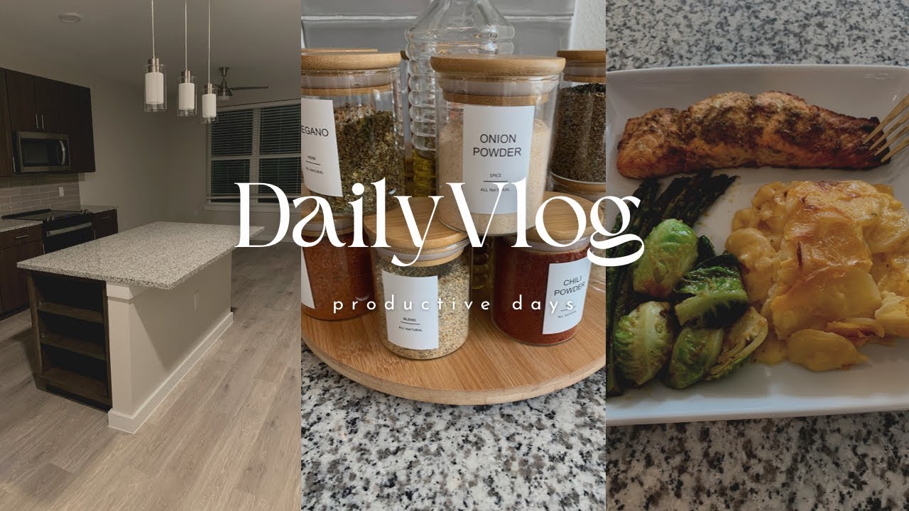 DAILY VLOG: BACK TO VLOGGING, NEW HOME, CLEAN WITH ME, COOK WITH ME+ ...