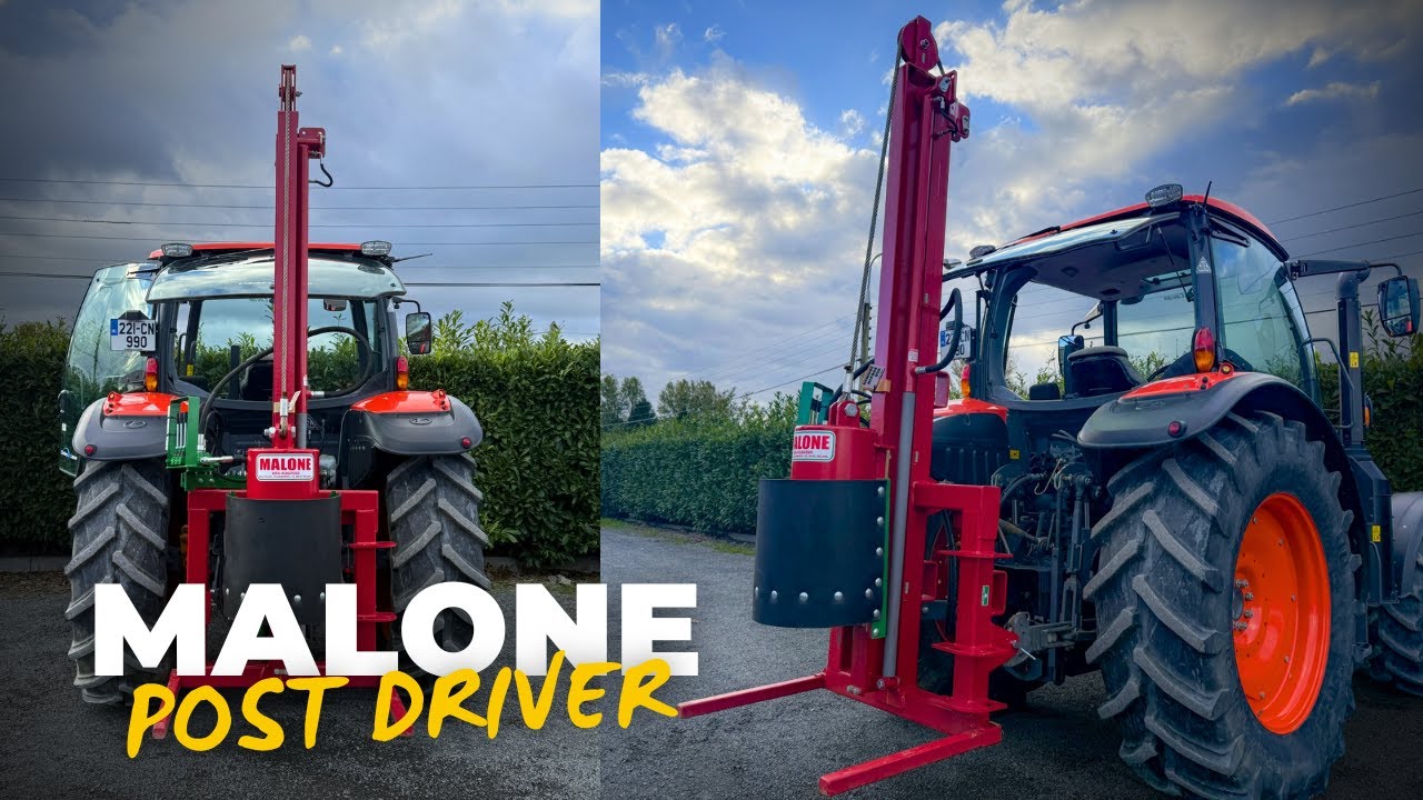 Malone Post Driver | Clarkes of Cavan - YouTube