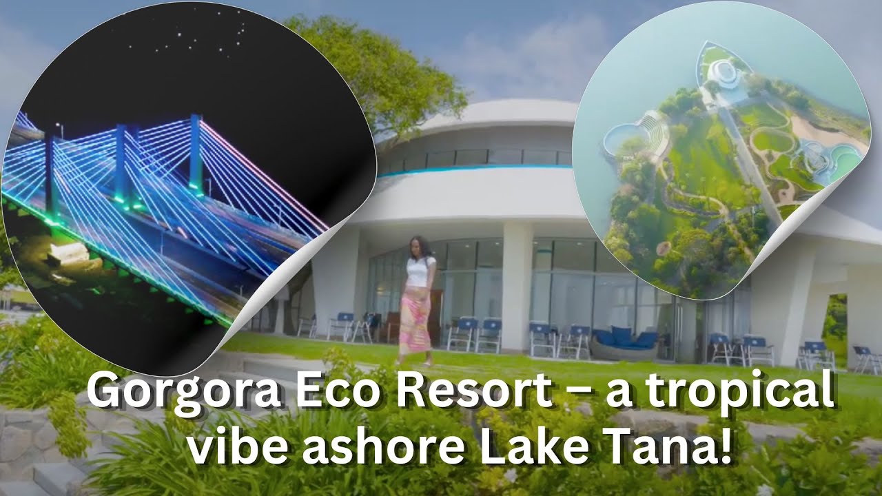 Gorgora Eco Resort – a tropical vibe ashore Lake Tana! - YouTube