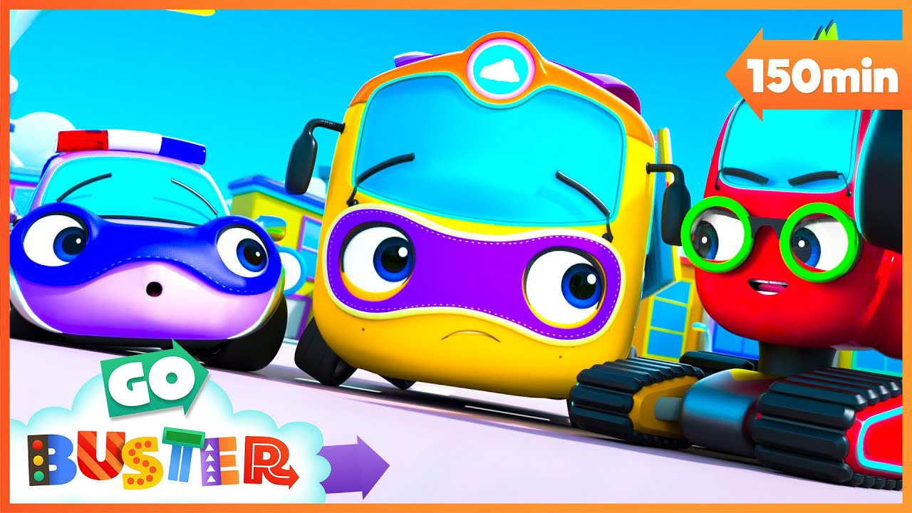 🦸 Flying Superhero Buster 🦸| Go Learn With Buster | Videos for Kids ...