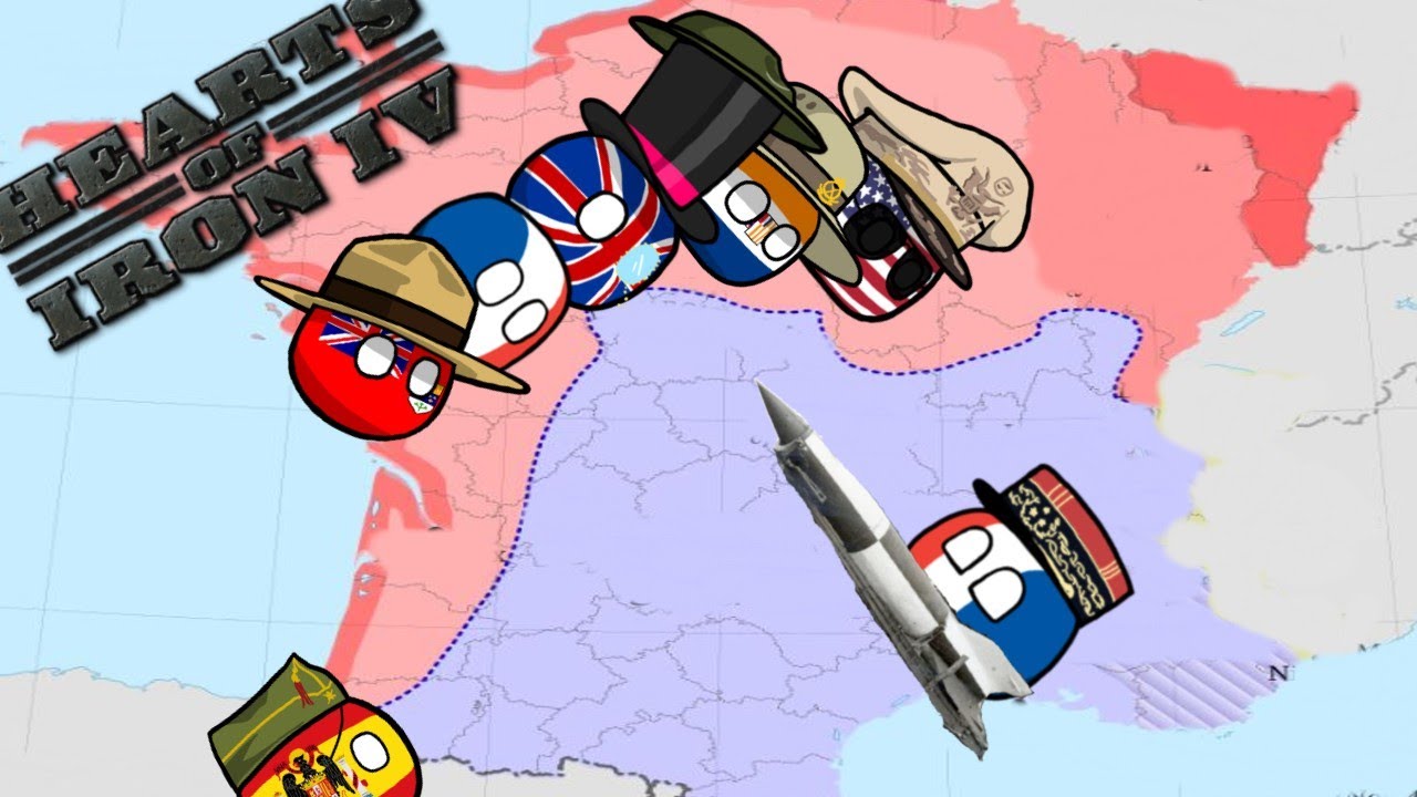 French Vengance Weapons - Hoi4 MP In A Nutshell - YouTube