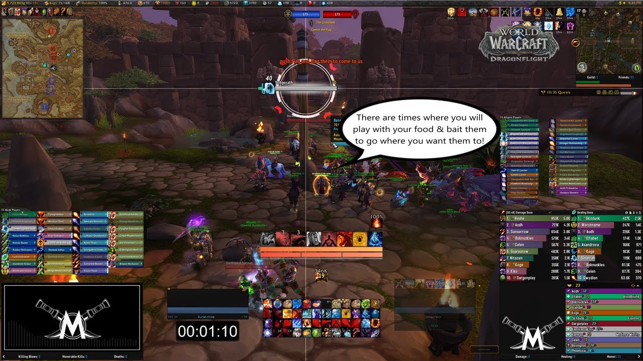 There are times you don't have to read your opponent, just bait them ...