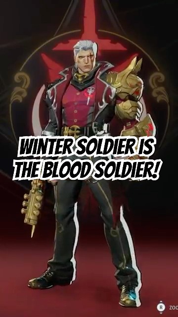 Check out Winter Soldiers new skin, Blood Soldier. #marvelrivals # ...