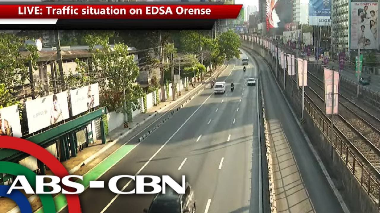 LIVE: Traffic situation on EDSA Orense | ABS-CBN News - YouTube