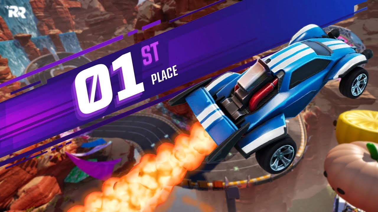 Fortnite Rocket Racing Speedy 1st Place - YouTube