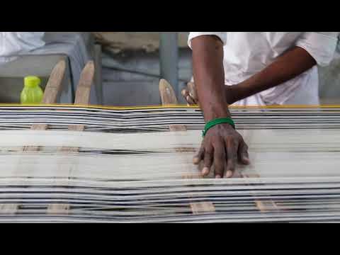 Original Madras Trading Company SS-22 Handwoven - YouTube