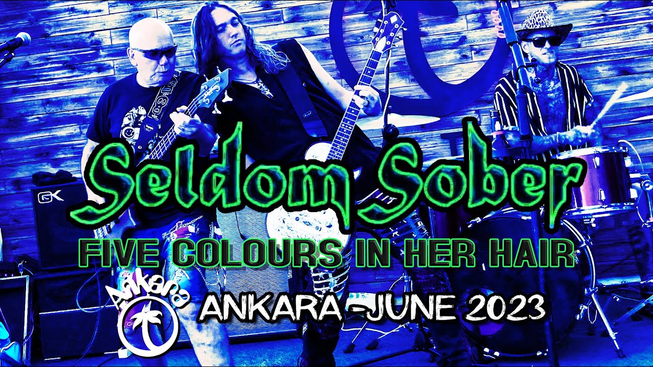 Seldom Sober Five colours in her hair - YouTube