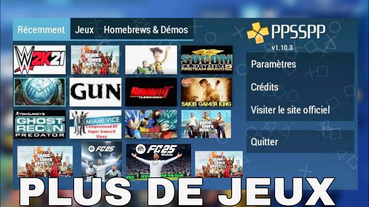 Mes 50 jeux PSP sur PC ! Voici comment les avoir TOUS (Tuto PPSSPP) - YouTube