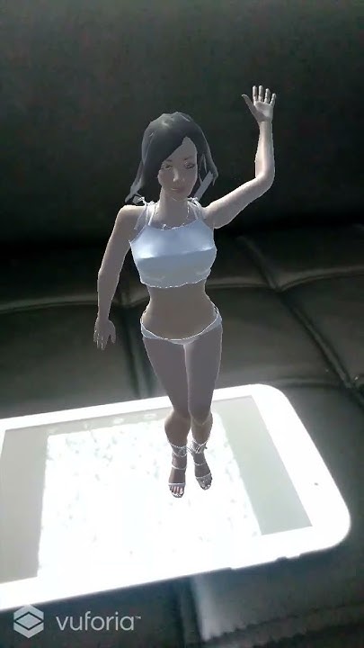 Augmented Reality (AR) animation demo using Vuforia SDK - YouTube