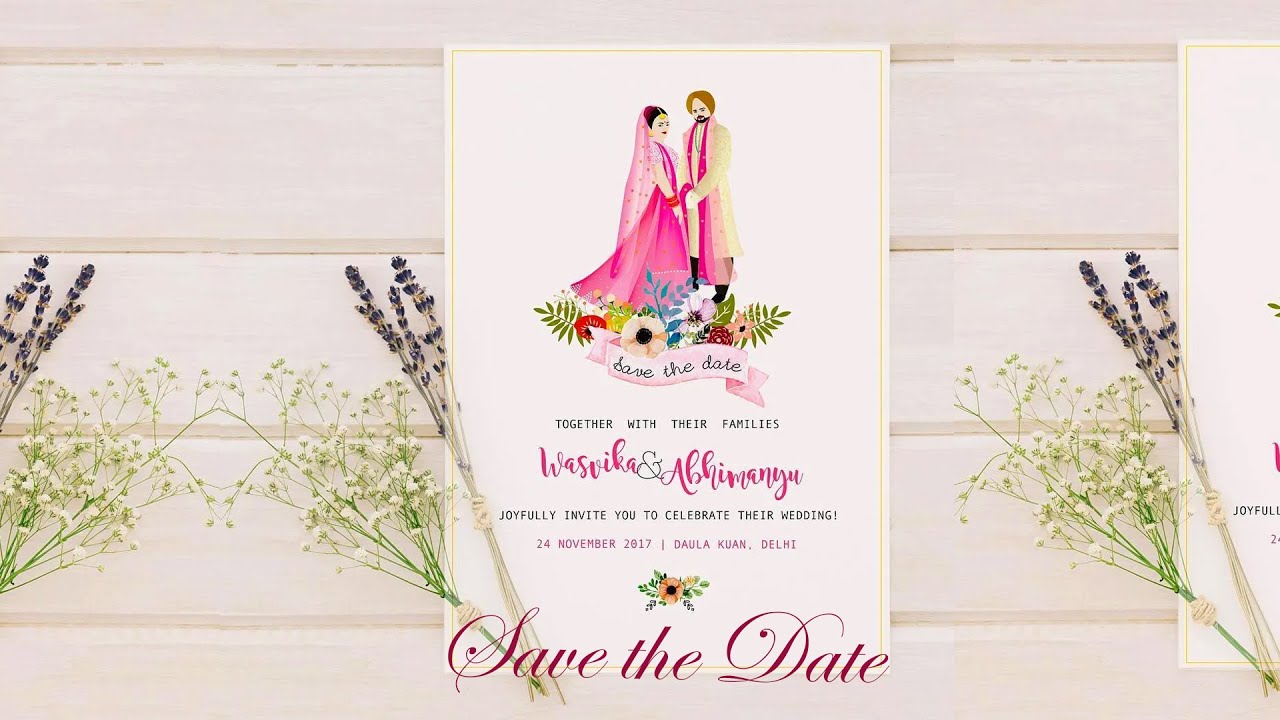 ENGAGEMENT PROMO | TITLE CARD | INVITATION | ANIMATED & CINEMATIC - YouTube