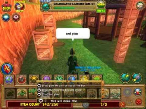 Wizard101 Tutorial #1 How to build simple stairs and platform with ...