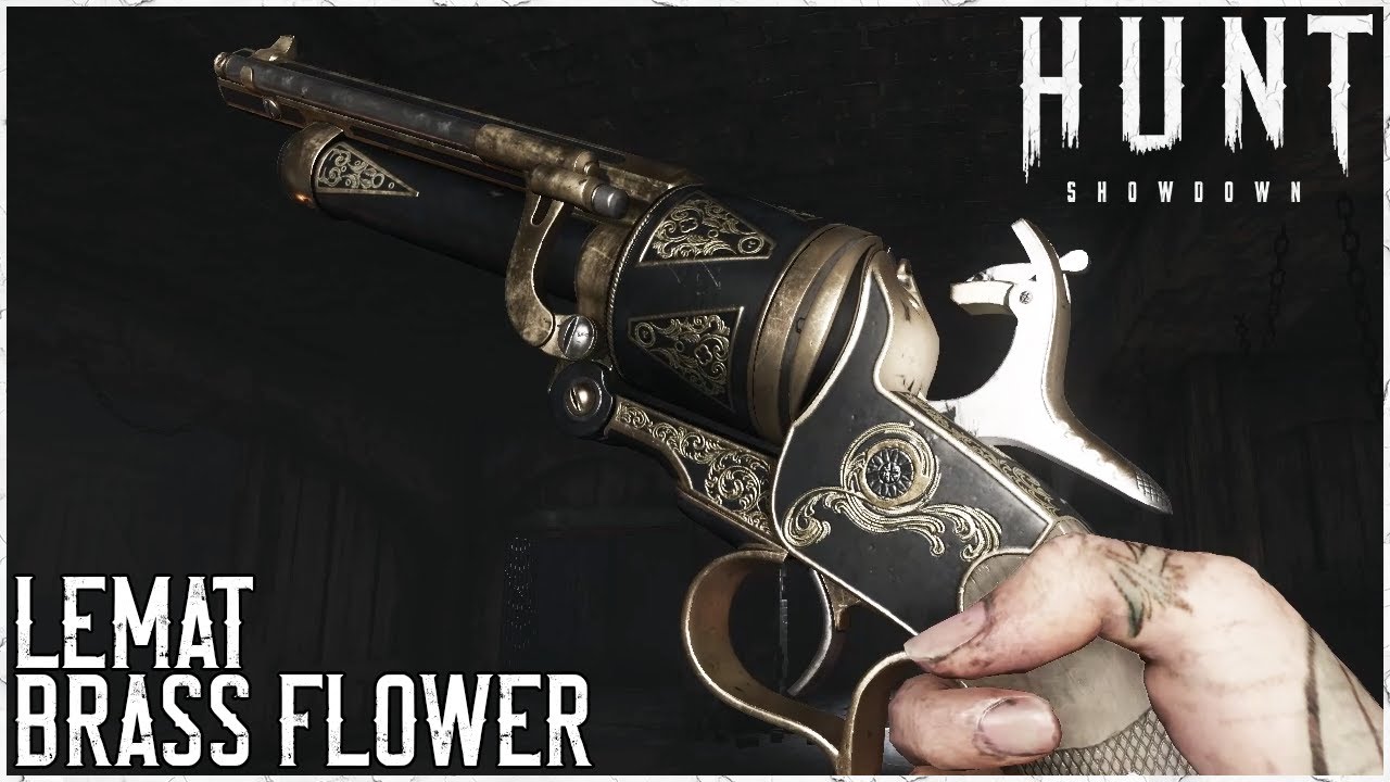 Hunt: Showdown 1896 - Skin Showcase - Brass Flower - YouTube