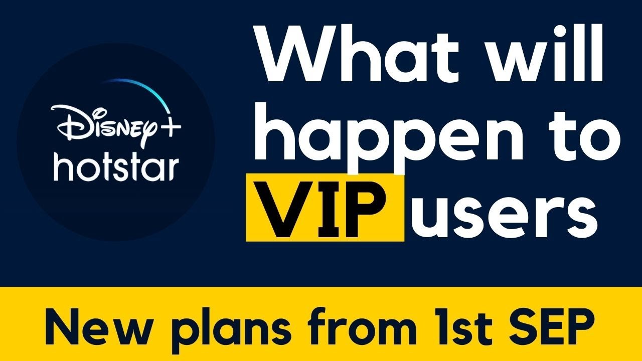 How new HotStar plan will effect to existing VIP user - YouTube