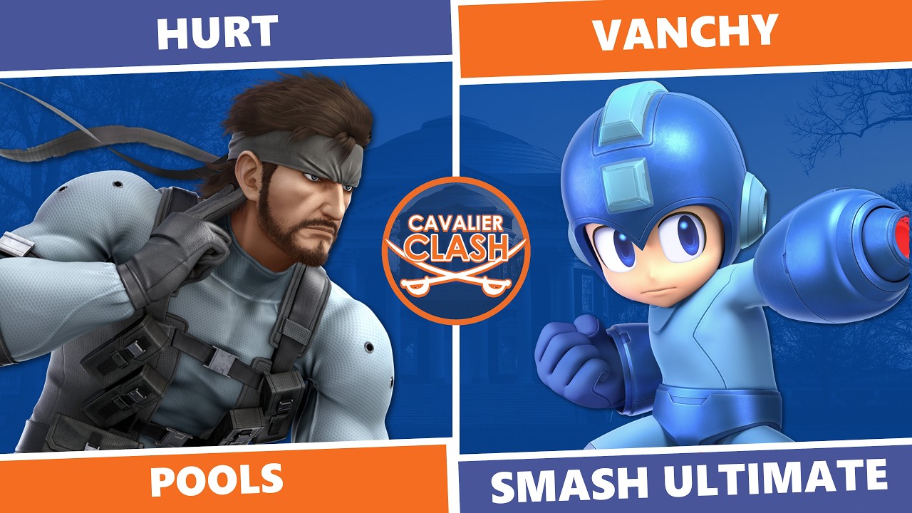 Cavalier Clash 7: Pools - Hurt (Snake) Vs. Vanchy (Mega Man) SSBU - YouTube