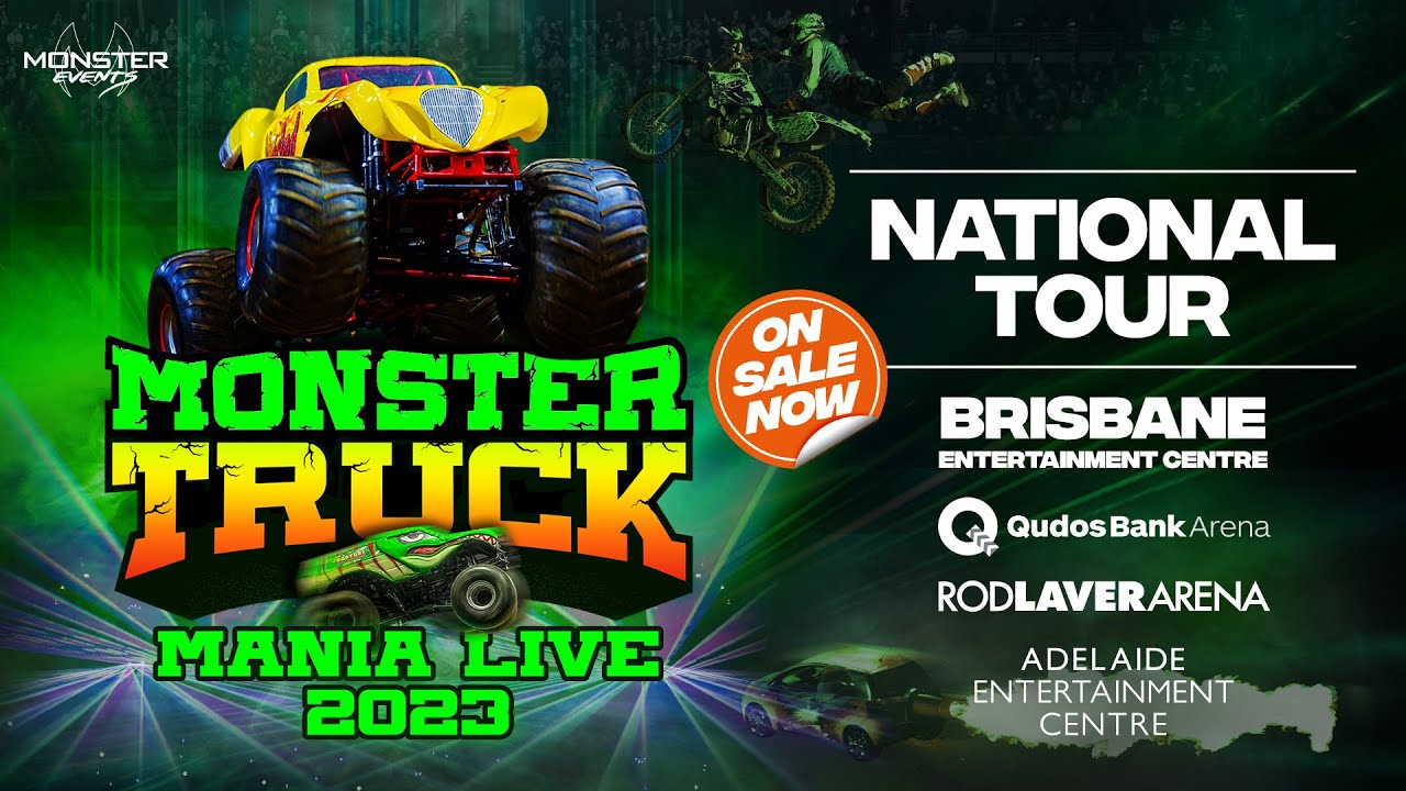Monster Truck Mania Live 2023 | Australia Tour | TVC - YouTube
