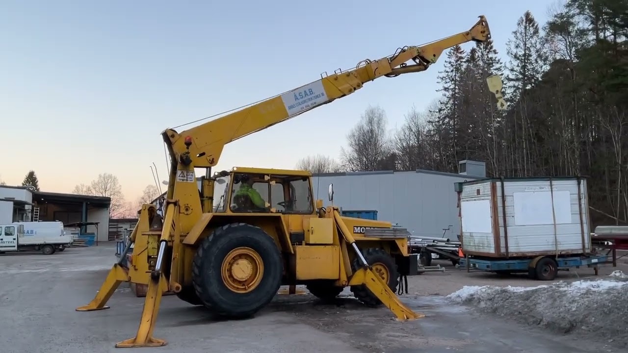 Köp Mobilkran Moelven MK 694 på Klaravik - YouTube