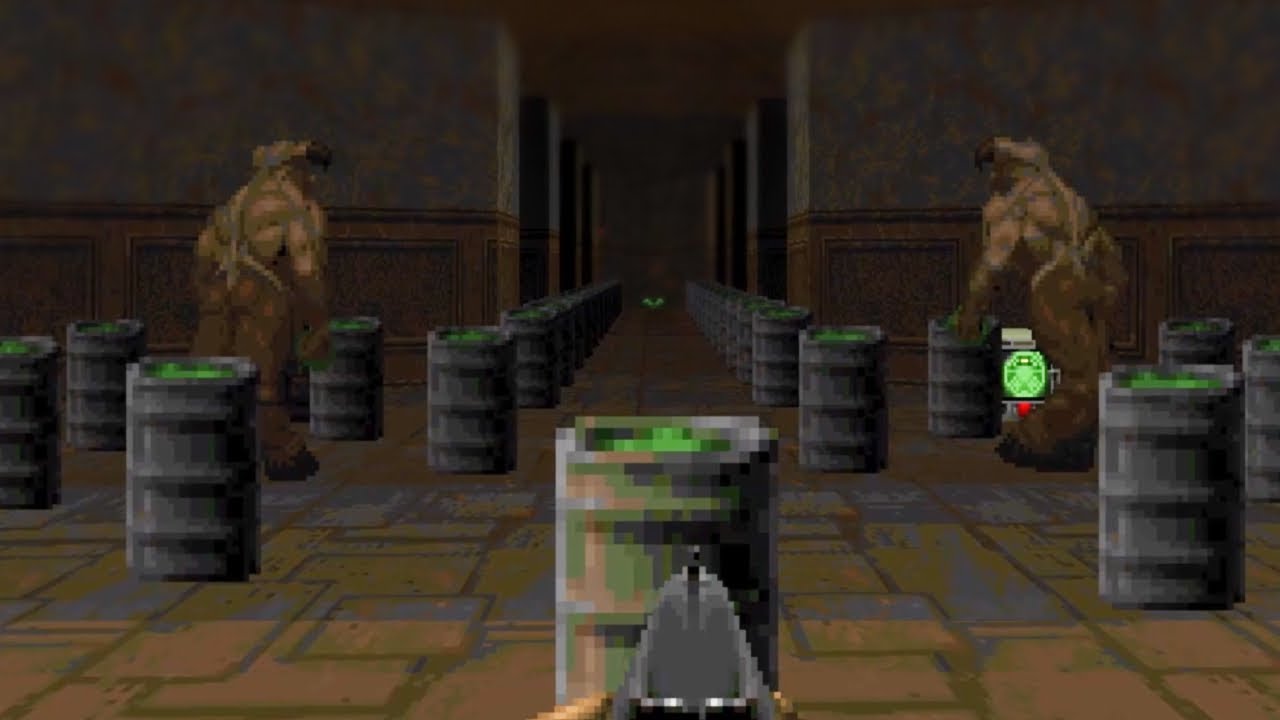 THERES BARRELS! BARRELS EVERYWHERE! | DOOM II Pt15 - YouTube