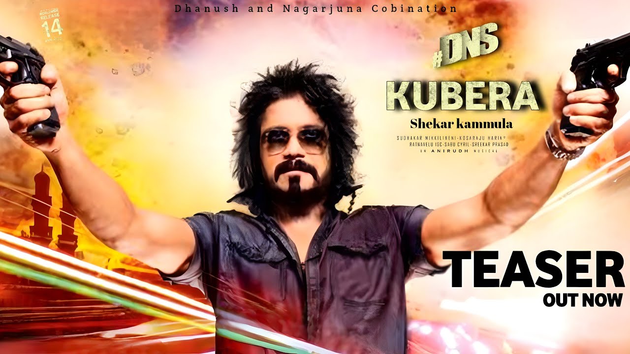 Kubera Official Teaser | Nagarjuna, Dhanush, Rashmika, shekar Kammula, dsp, Kubera Teaser, # ...