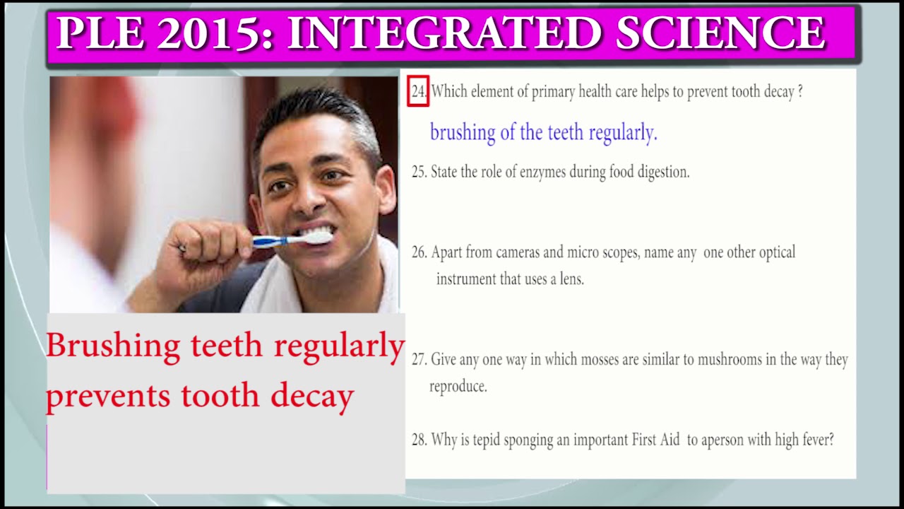 PLE 2015 integrated Science - YouTube