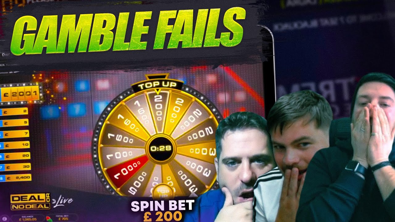 LIVE STREAM GAMBLING FAILS! 😂 - YouTube