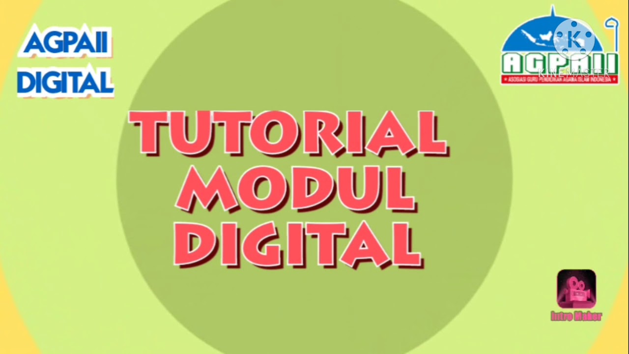 TUTORIAL MUDAH MODUL DIGITAL - YouTube