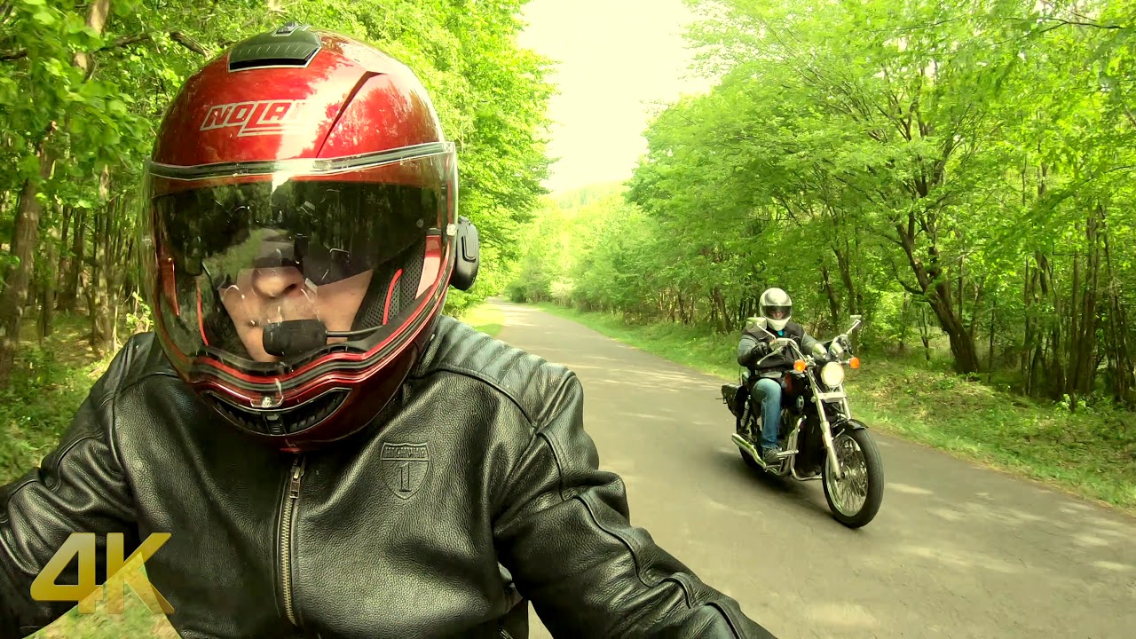 2X HONDA VT 800 + GoPro 7..... Camera test - YouTube