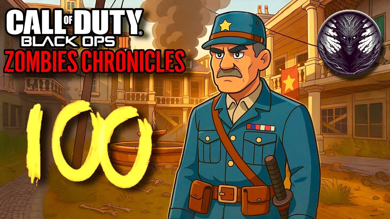 VERRUCKT Round 100 FLAWLESS ATTEMPT BLACK OPS 3 ZOMBIES BEST HIGH ROUND ...