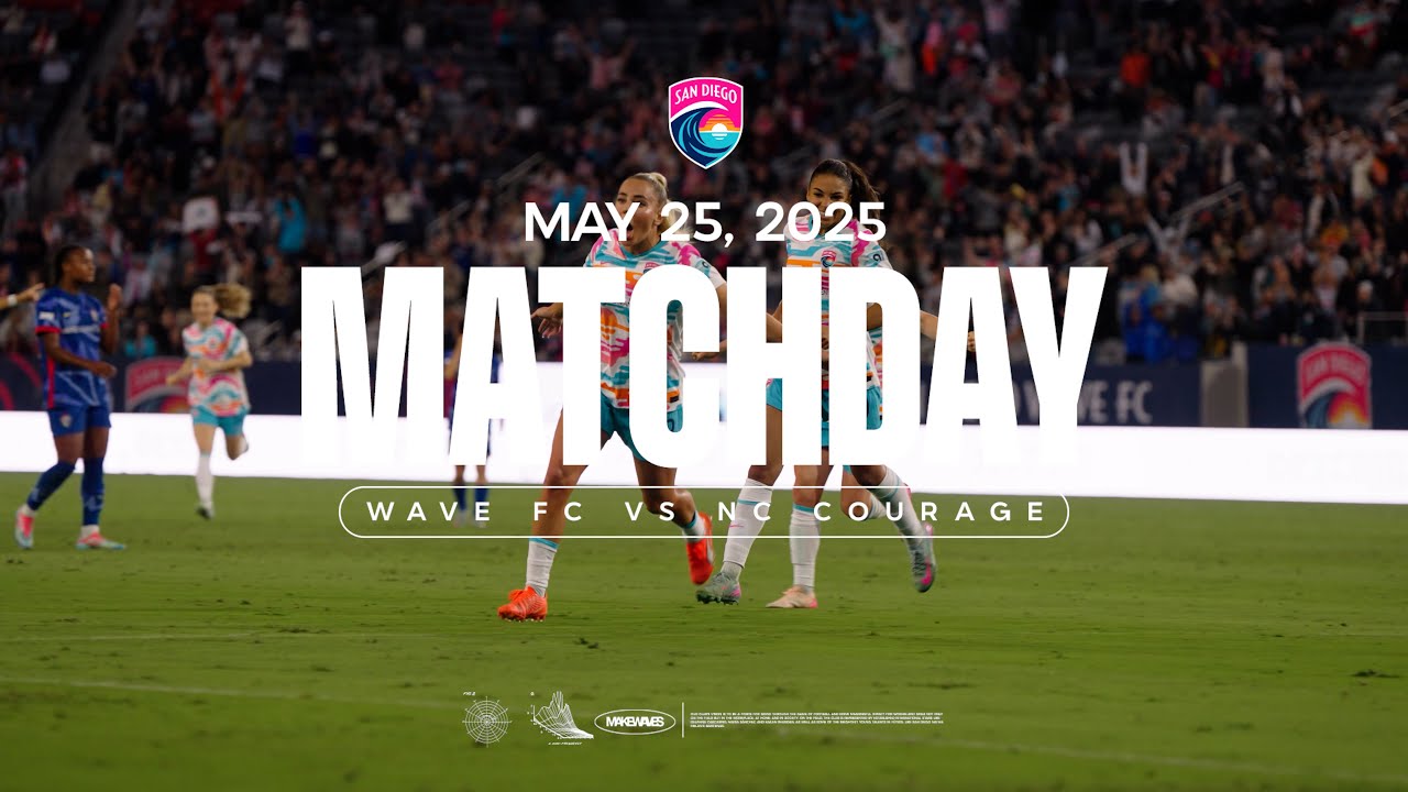 Wave FC All-Access | San Diego Record-Breaking Win vs. North Carolina ...