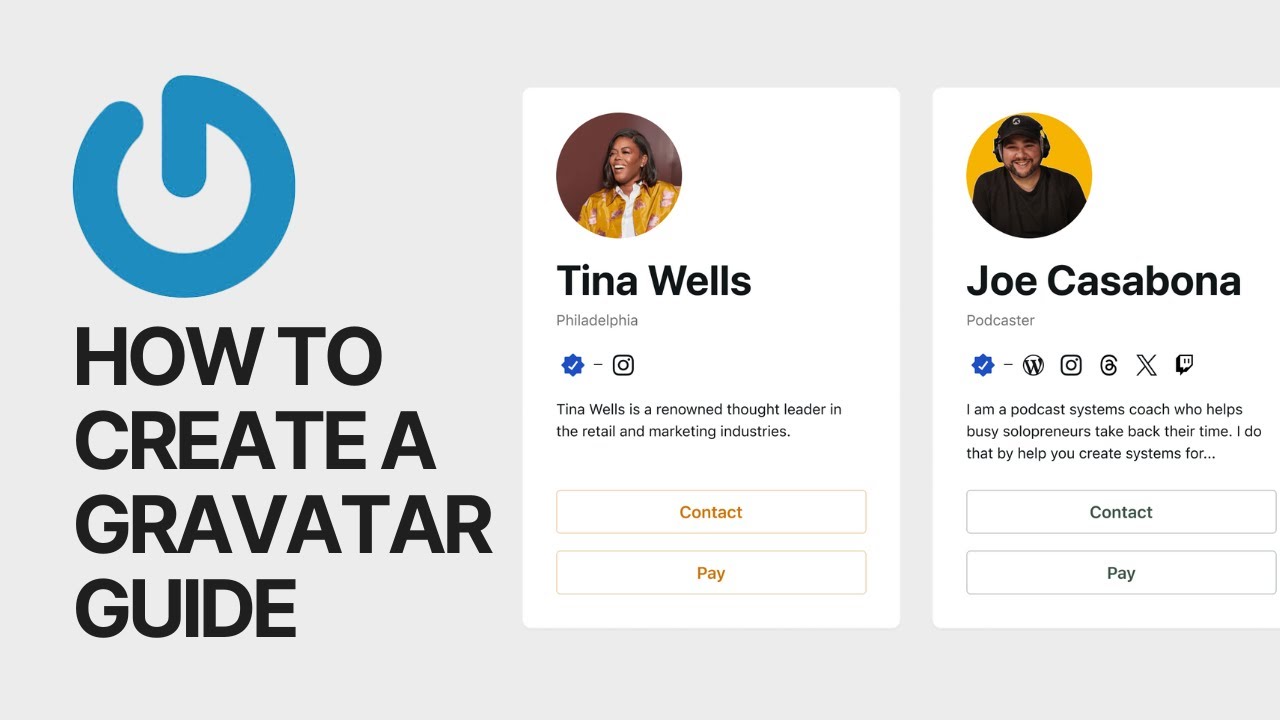 How To Create a Gravatar in 2025? Free Web Profile Guide - YouTube