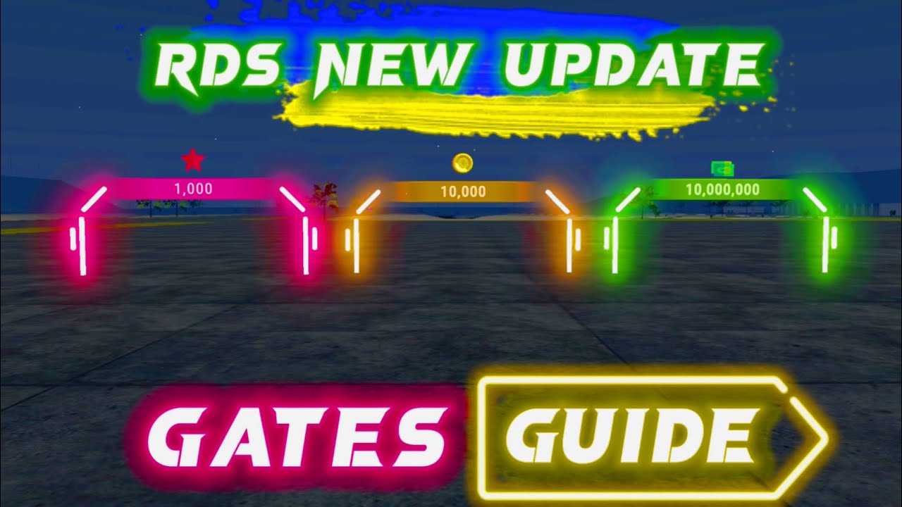 RDS - NEW UPDATE ( GATES ) #update #rds #realdrivingschool #4k #uhd # ...