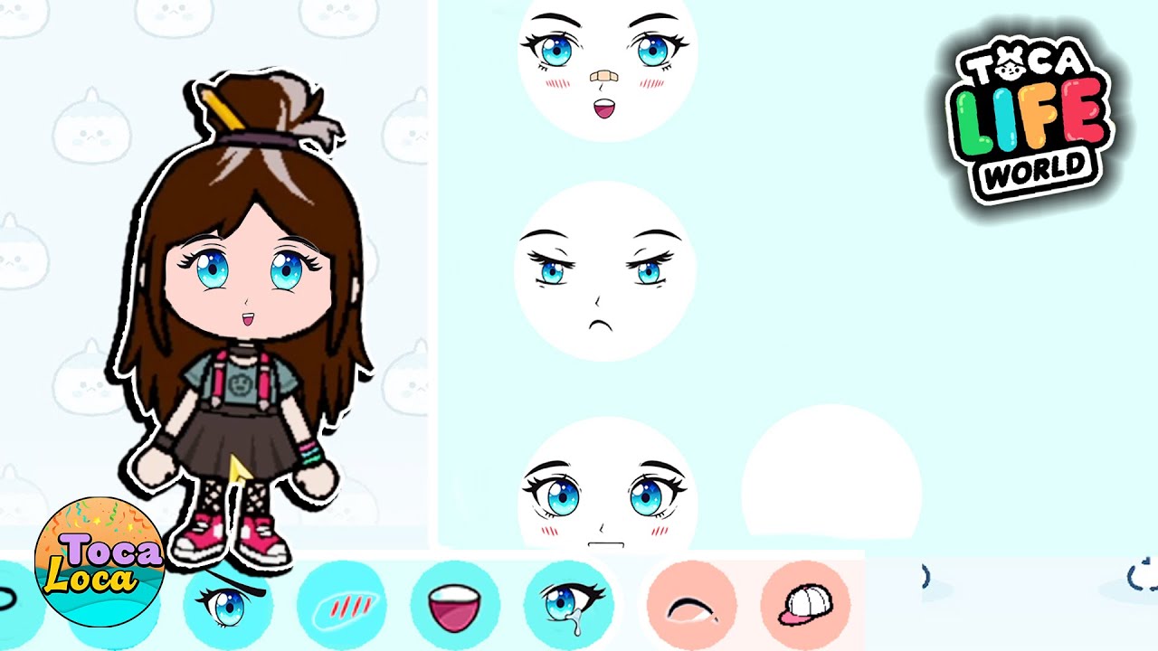 ANIME GESICHTER in TOCA BOCA ?!?!?! | Toca Life World - YouTube