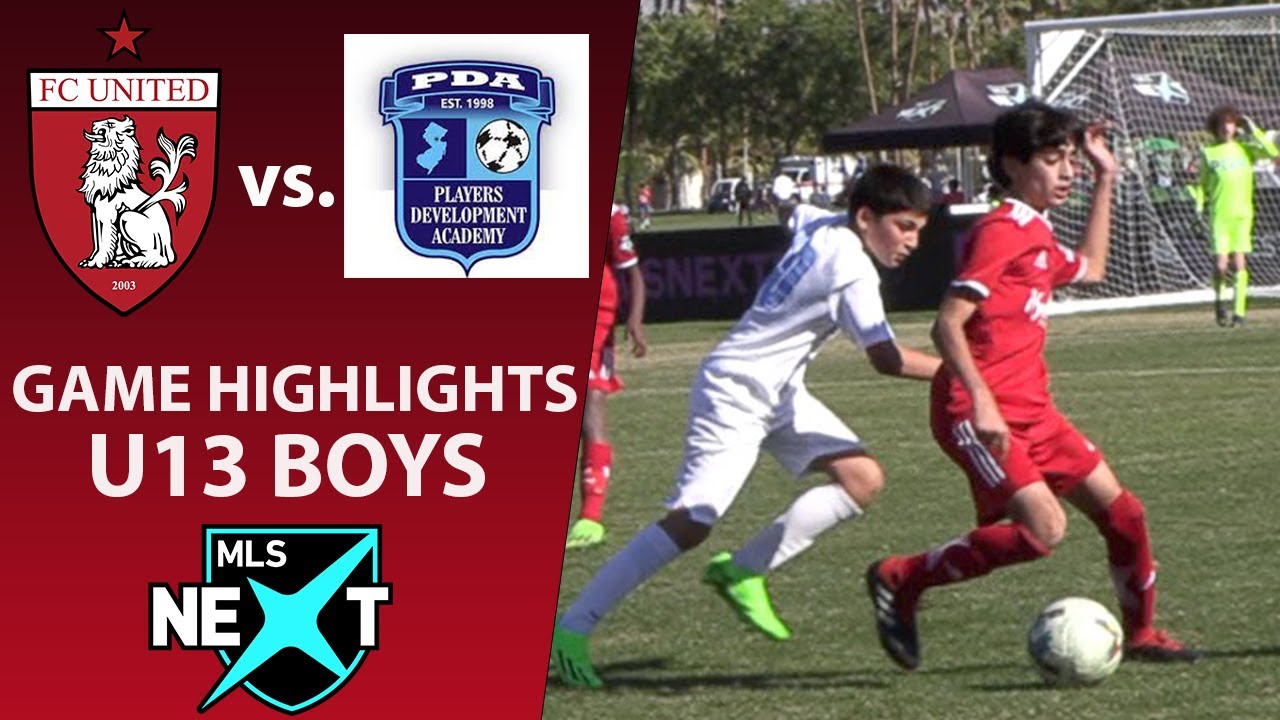 FC United vs PDA - MLS Next Fest - U13 MLS Next Game Highlights [Dec 8 2022] - YouTube