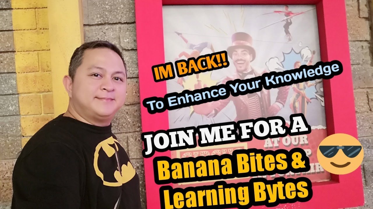 Sharing Learning Bytes & Banana Bites - Part 3 - YouTube