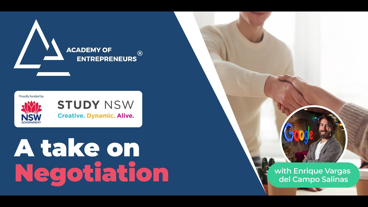 A take on Negotiation - YouTube