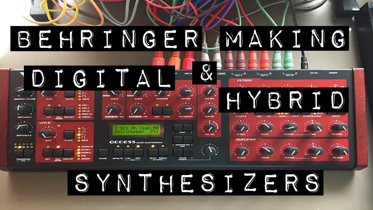 Behringer Making Digital Hybrid Synths??? - YouTube