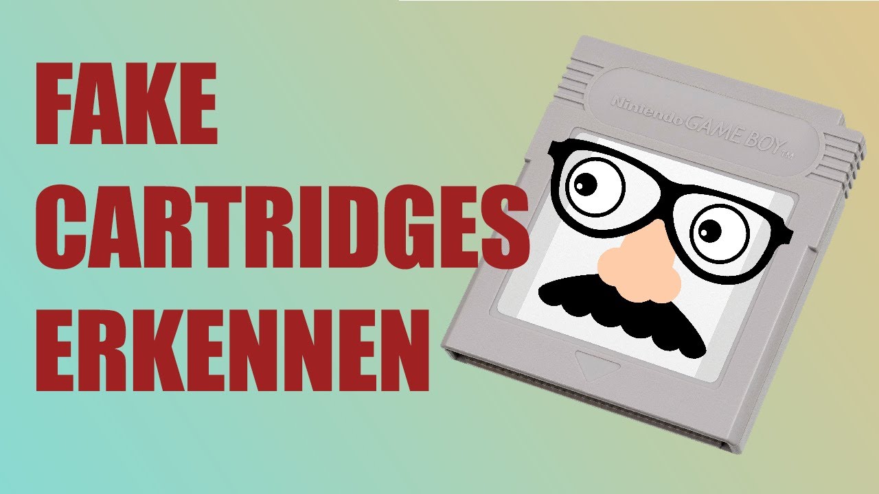 Fake Gameboy Cartridges erkennen - YouTube