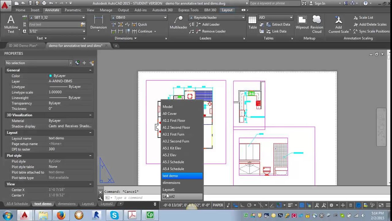 AutoCAD Demo Adding Annotative Dimensions YouTube autocad-demo-adding-annotative-dimensions-youtube