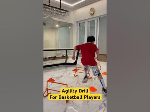 Agility Drill using Hurdles and Cones to Improve Speed and Explosive Power for Kids # ...