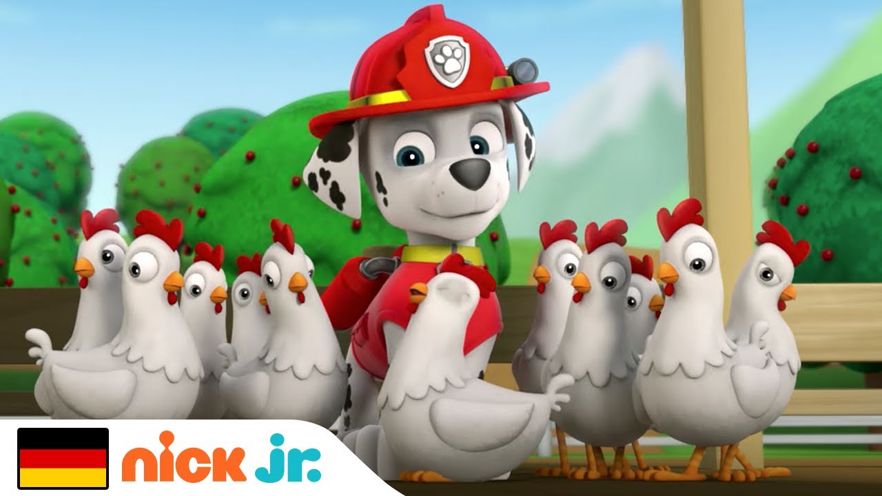 PAW Patrol | Die PAW Patrol muss Chickaletta retten | NIck Jr ...