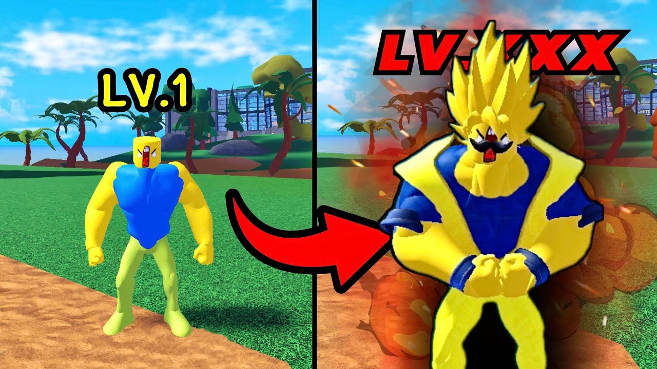 เส้นทางสู่การเป็น NOOB ที่เก่งที่สุด Roblox Mega Noob Simulator 2 - YouTube