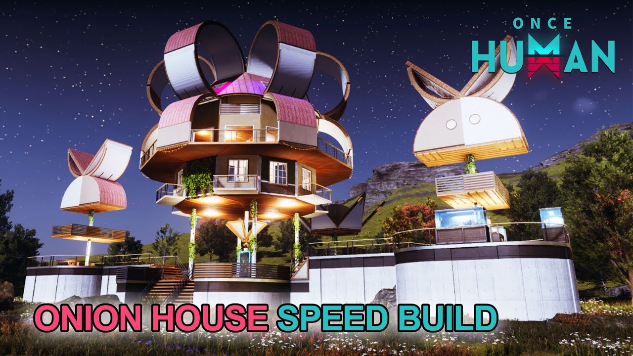 Onion House Territory Speed Build - YouTube
