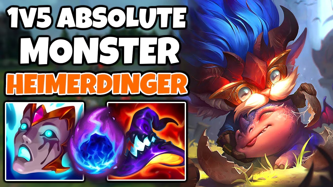 HEIMERDINGER MID is a 1v5 MONSTER WHEN FED | Off-Meta Climb | 13.16 ...
