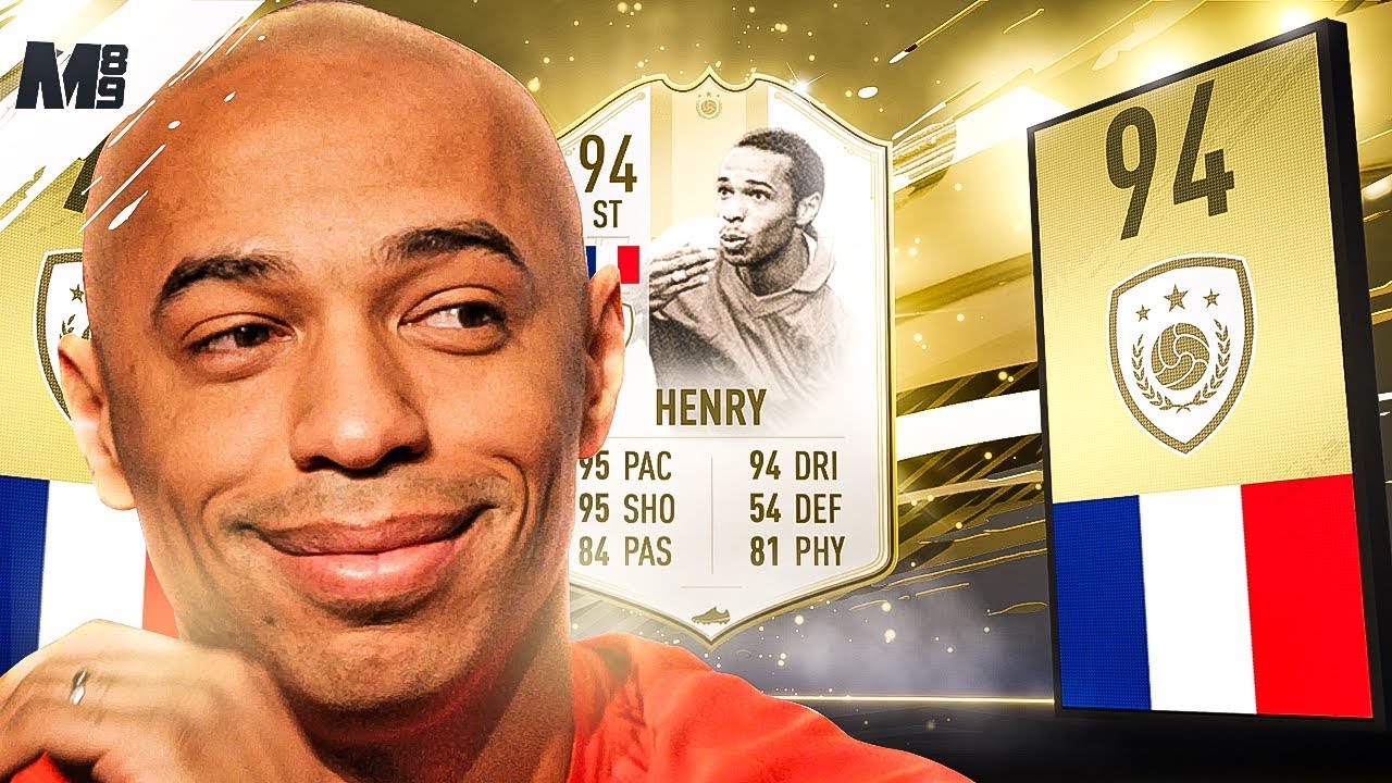 FIFA 19 ICON MOMENTS HENRY REVIEW | 94 ICON HENRY PLAYER REVIEW | FIFA ...