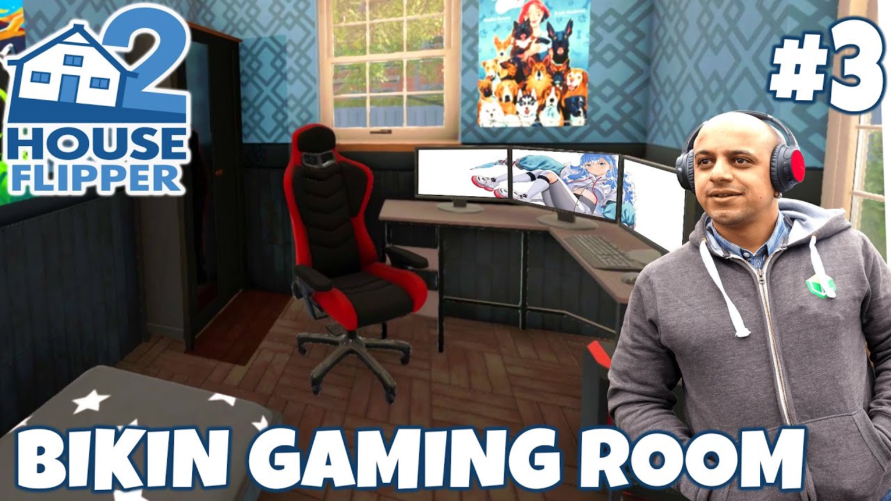AKhirnya Beli Rumah Langsung Renov Gamer Room House Flipper 2 Indonesia ...