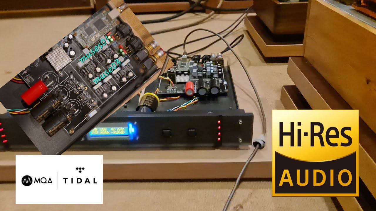 the Dac ES9038pro single kit. after modif by me - YouTube