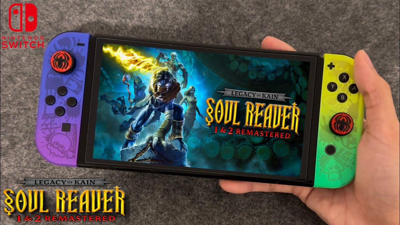 Legacy of Kain Soul Reaver Remastered Nintendo Switch Gameplay | Switch ...