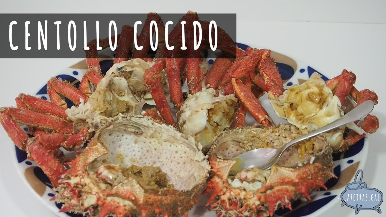 CENTOLLO (CENTOLLA) COCIDO - Lareiras.gal - YouTube